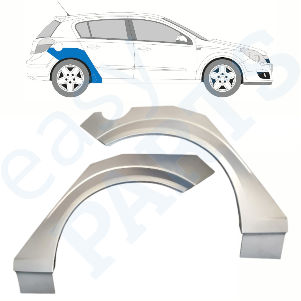 Opel Astra 2003-2014 Radlauf Reparaturblech / Satz